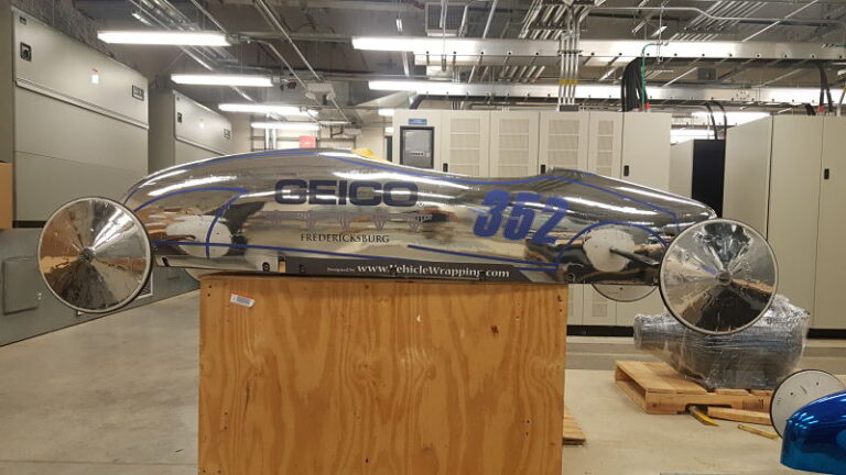 AP Wraps: Geico Chrome Vinyl Vehicle Wrap Install