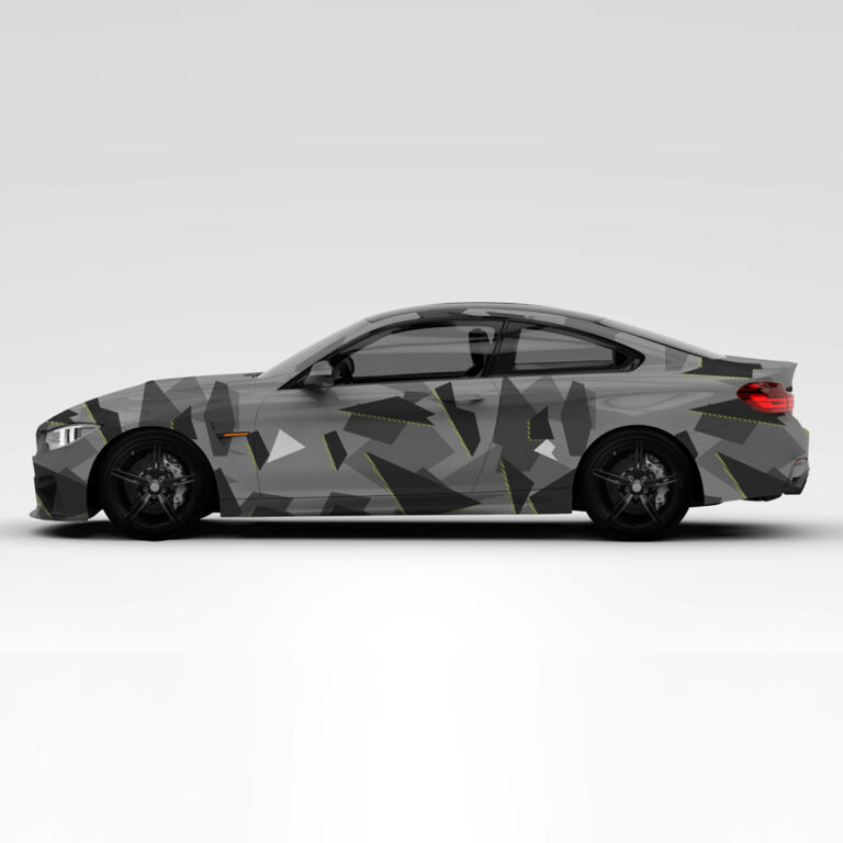 Camo Car Wrap Abstract | DIY Camo Wraps by AP Wraps